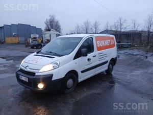 White Citroen Jumpy 2009 in Riga, with an engine capacity of 2.00 L and mileage of 290 thousand km for 3500 €, photo 2 on AUTOMOTO.COM.LV