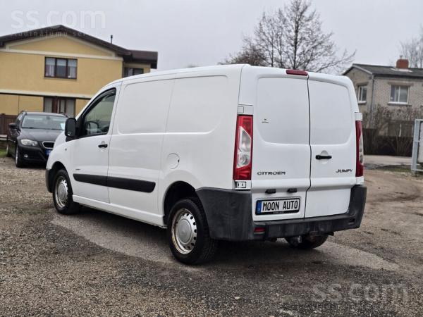 White Citroen Jumpy 2009 in Liepaja, with an engine capacity of 1.60 L and mileage of 164 thousand km for 3800 €, photo 8 on AUTOMOTO.COM.LV