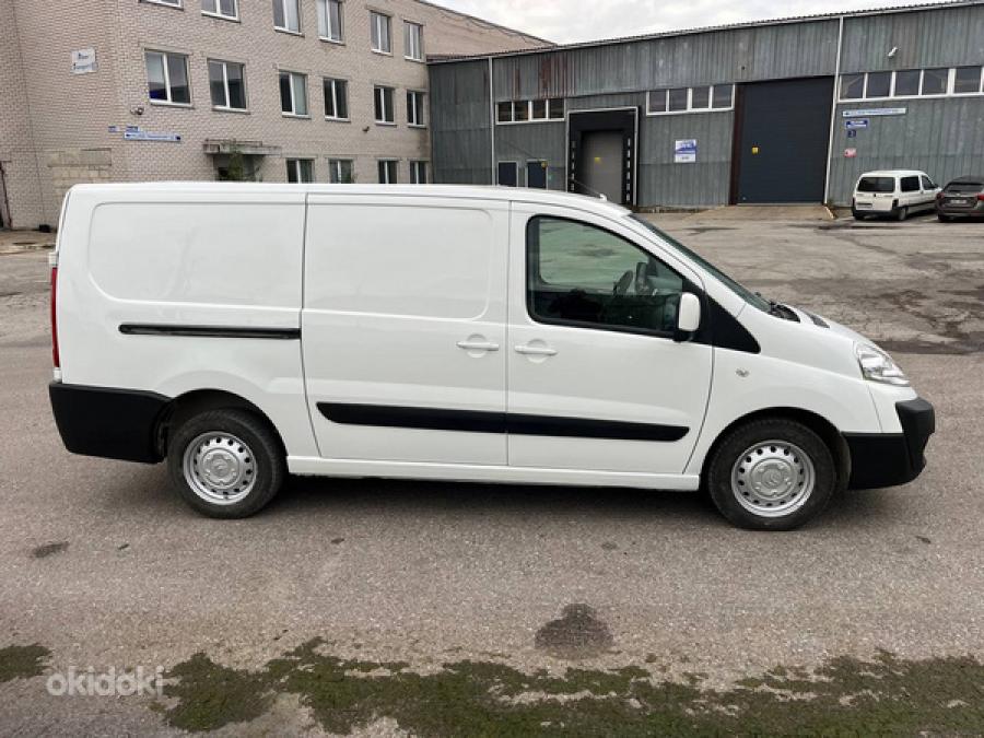 White Citroen Jumpy 2015 in Tallinn, with an engine capacity of 2.00 L and mileage of 277 thousand km for 4799 €, photo 3 on AUTOMOTO.COM.LV