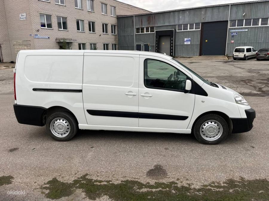 White Citroen Jumpy 2015 in Tallinn, with an engine capacity of 2.00 L and mileage of 277 thousand km for 4799 €, photo 15 on AUTOMOTO.COM.LV