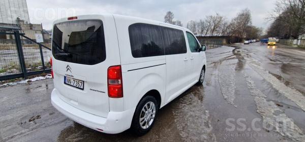 White Citroen Jumpy 2017 in Jelgava, with an engine capacity of 1.60 L and mileage of 295 thousand km for 13000 €, photo 5 on AUTOMOTO.COM.LV