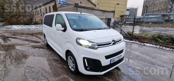 White Citroen Jumpy 2017 in Jelgava, with an engine capacity of 1.60 L and mileage of 295 thousand km for 13000 €, photo 7 on AUTOMOTO.COM.LV