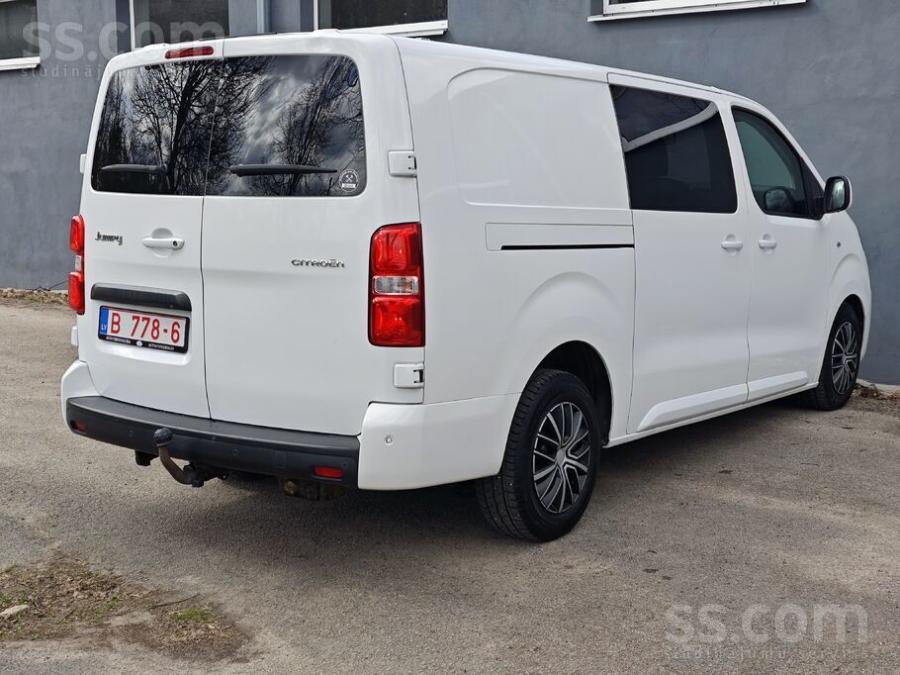 Balts Citroen Jumpy 2018 Ogre, ar dzinēja tilpumu 2.00 L un nobraukumu 184 tūkst. km par 11750 €, foto 6 vietnē AUTOMOTO.COM.LV