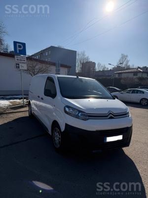 White Citroen Jumpy 2018 in Riga, with an engine capacity of 1.60 L and mileage of 93 thousand km for 8300 €, photo  on AUTOMOTO.COM.LV