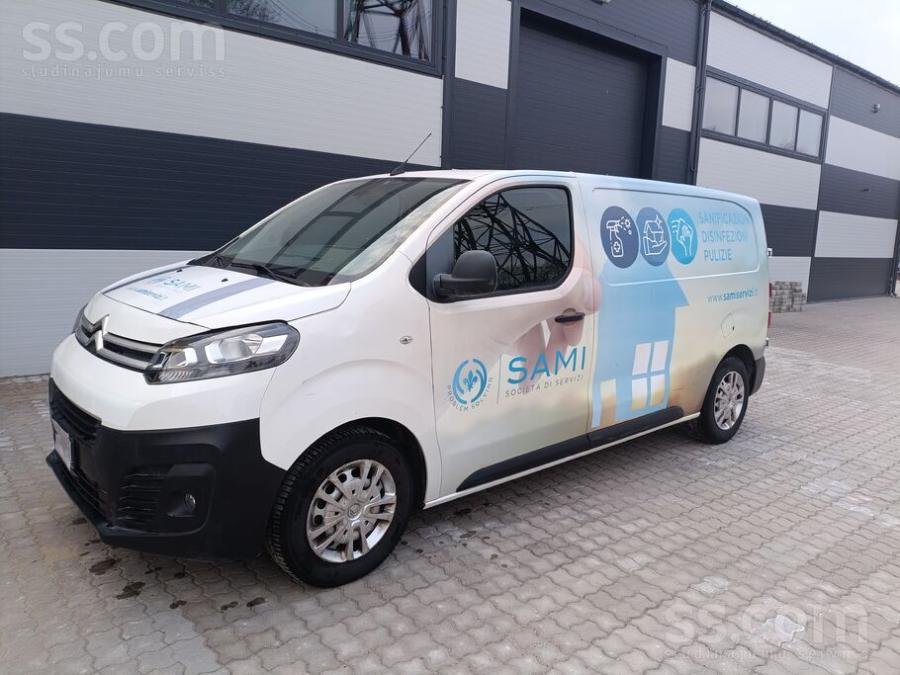 Balts Citroen Jumpy 2020 Rīga, ar dzinēja tilpumu 1.50 L un nobraukumu 223 tūkst. km par 8600 €, foto 1 vietnē AUTOMOTO.COM.LV