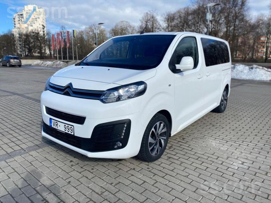 Белый Ситроен Jumpy 2020 в Рига, объемом двигателя 2.00 л и пробегом 145 тыс. км за 19900 €, фото 1 на AUTOMOTO.COM.LV