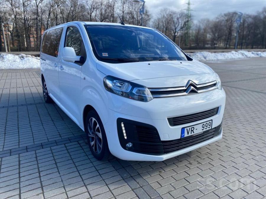 Белый Ситроен Jumpy 2020 в Рига, объемом двигателя 2.00 л и пробегом 145 тыс. км за 19900 €, фото 3 на AUTOMOTO.COM.LV