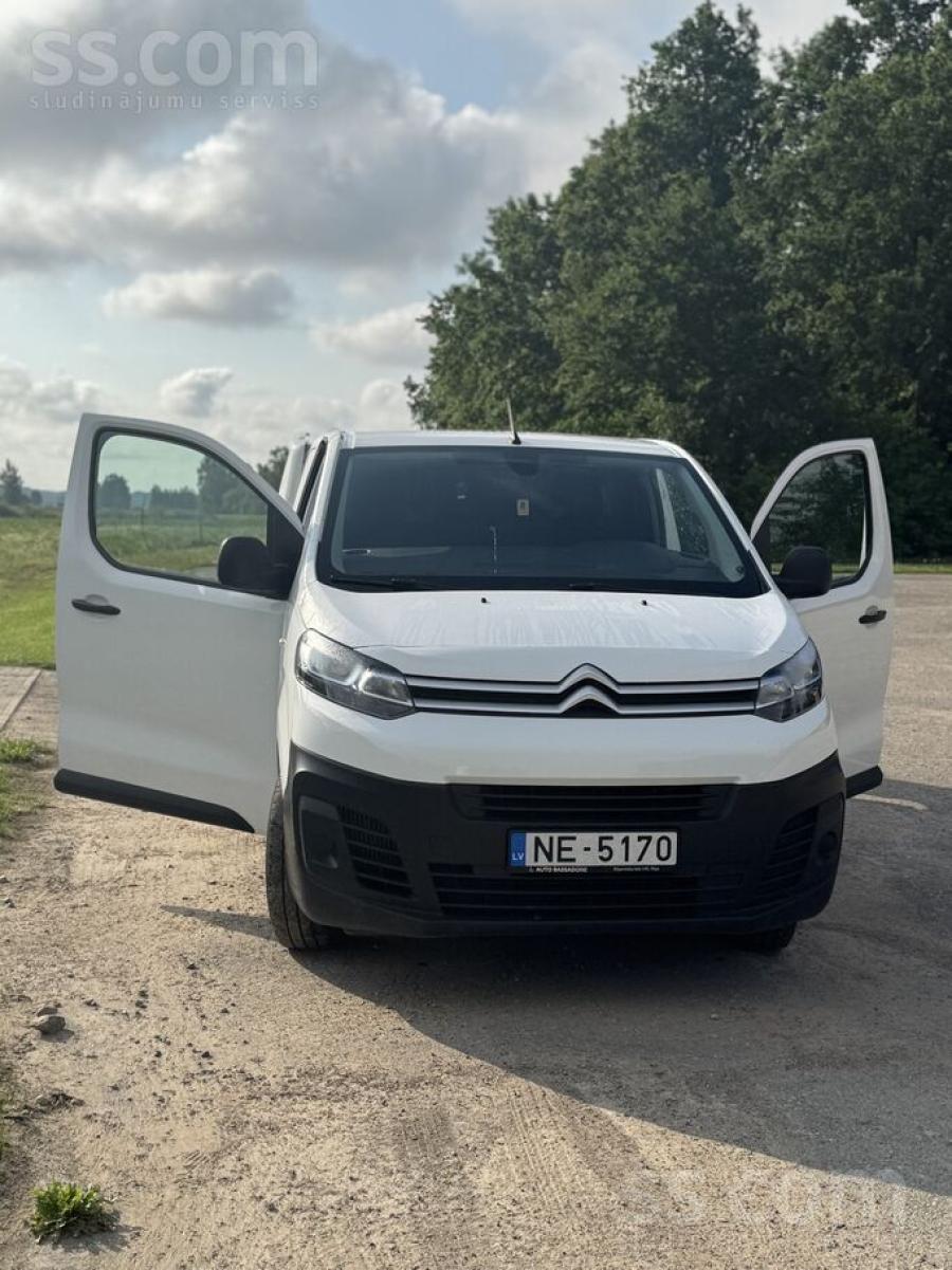 Белый Ситроен Jumpy 2022 в Елгава, объемом двигателя 1.60 л и пробегом 155 тыс. км за 16990 €, фото 8 на AUTOMOTO.COM.LV