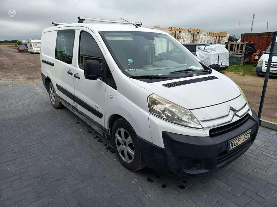 Balts Citroen Jumpy 2007 Panevēža, ar dzinēja tilpumu 2.00 L un nobraukumu 320 tūkst. km par 1350 €, foto 1 vietnē AUTOMOTO.COM.LV