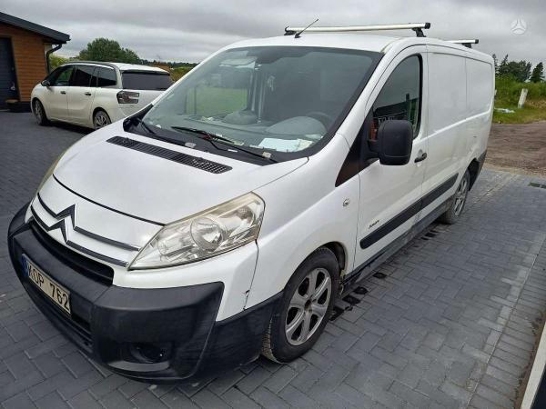 Balts Citroen Jumpy 2007 Panevēža, ar dzinēja tilpumu 2.00 L un nobraukumu 320 tūkst. km par 1350 €, foto 2 vietnē AUTOMOTO.COM.LV