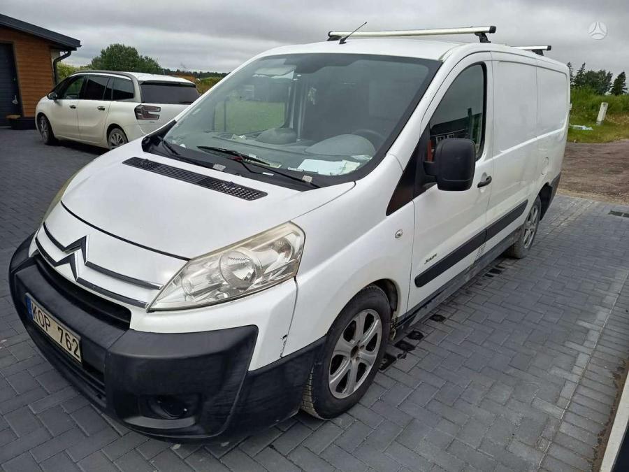 Balts Citroen Jumpy 2007 Panevēža, ar dzinēja tilpumu 2.00 L un nobraukumu 320 tūkst. km par 1350 €, foto 3 vietnē AUTOMOTO.COM.LV