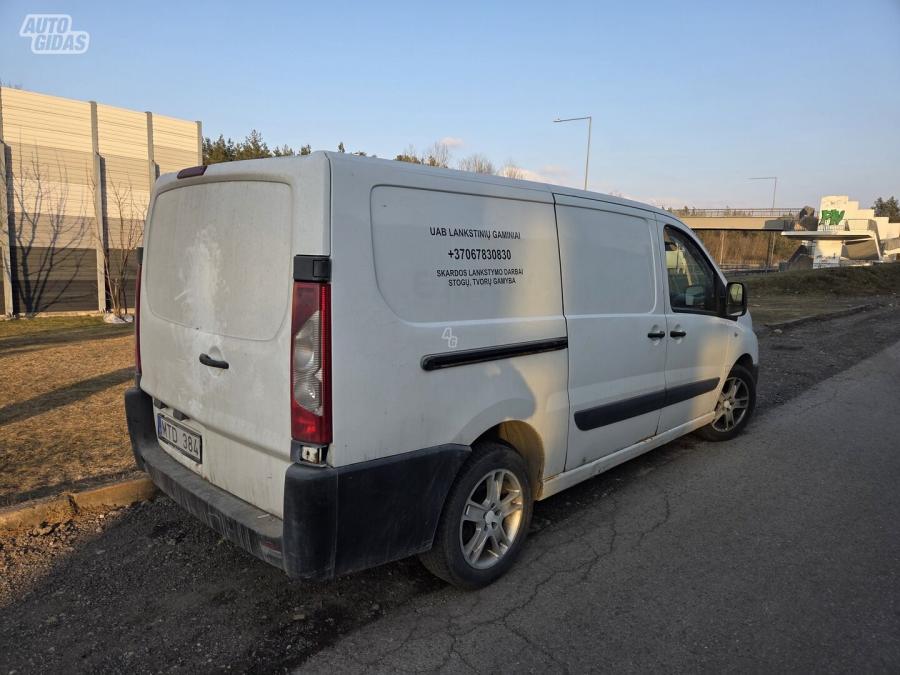 Balts Citroen Jumpy 2011 Viļņa, ar dzinēja tilpumu 2.00 L un nobraukumu 490 tūkst. km par 1350 €, foto 1 vietnē AUTOMOTO.COM.LV