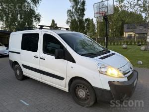 White Citroen Jumpy 2015 in Riga, with an engine capacity of 1.60 L and mileage of 276 thousand km for 2100 €, photo  on AUTOMOTO.COM.LV