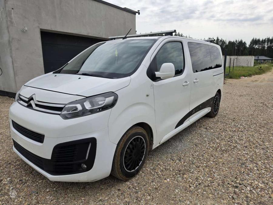 Balts Citroen Jumpy 2017 Viļņa, ar dzinēja tilpumu 2.00 L un nobraukumu 314 tūkst. km par 4840 €, foto 1 vietnē AUTOMOTO.COM.LV
