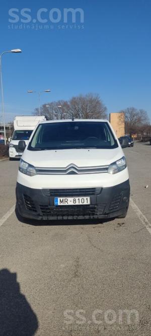 White Citroen Jumpy 2020 in Riga, with an engine capacity of 1.50 L and mileage of 184 thousand km for 9000 €, photo  on AUTOMOTO.COM.LV