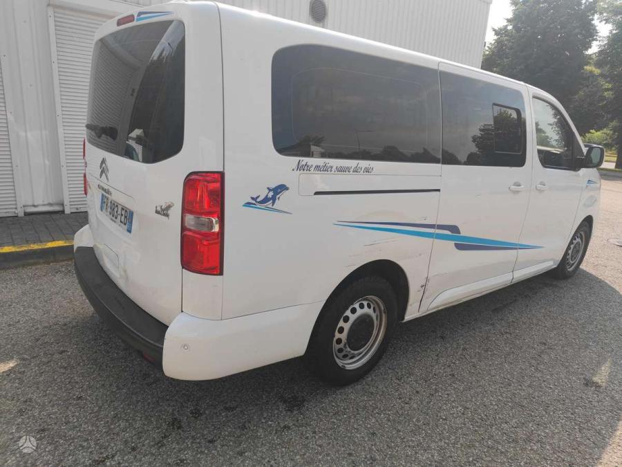 White Citroen Jumpy 2020 in Kaunas, with an engine capacity of 2.00 L and mileage of 268 thousand km for 6199 €, photo 6 on AUTOMOTO.COM.LV