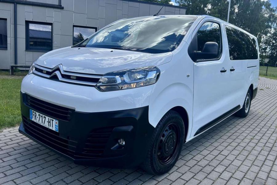 White Citroen Jumpy 2020 in Taurage, with an engine capacity of 2.00 L and mileage of 270 thousand km for 8900 €, photo 1 on AUTOMOTO.COM.LV