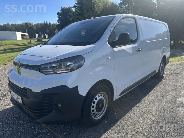 Balts Citroen Jumpy 2024 Tallina, ar dzinēja tilpumu 2.00 L un nobraukumu 29 tūkst. km par 23500 €, foto 1 vietnē AUTOMOTO.COM.LV