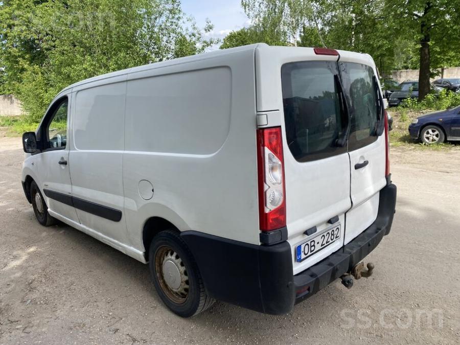White Citroen Jumpy 2008 in Riga, with an engine capacity of 2.00 L and mileage of 0 thousand km for 3250 €, photo 7 on AUTOMOTO.COM.LV