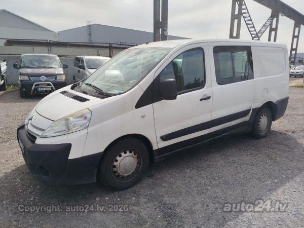 White Citroen Jumpy 2009 in Tallinn, with an engine capacity of 2.00 L and mileage of 415 thousand km for 799 €, photo 2 on AUTOMOTO.COM.LV