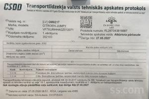 White Citroen Jumpy 2016 in Riga, with an engine capacity of 2.00 L and mileage of 352 thousand km for 4680 €, photo 30 on AUTOMOTO.COM.LV