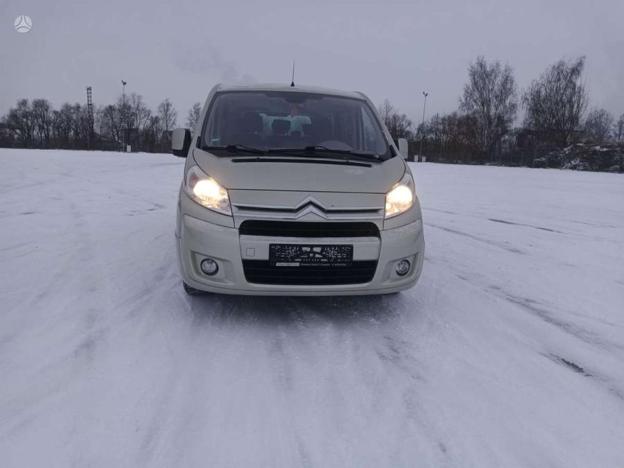 Yellow Citroen Jumpy 2008 in Marijampole, with an engine capacity of 2.00 L and mileage of 270 thousand km for 4450 €, photo 1 on AUTOMOTO.COM.LV