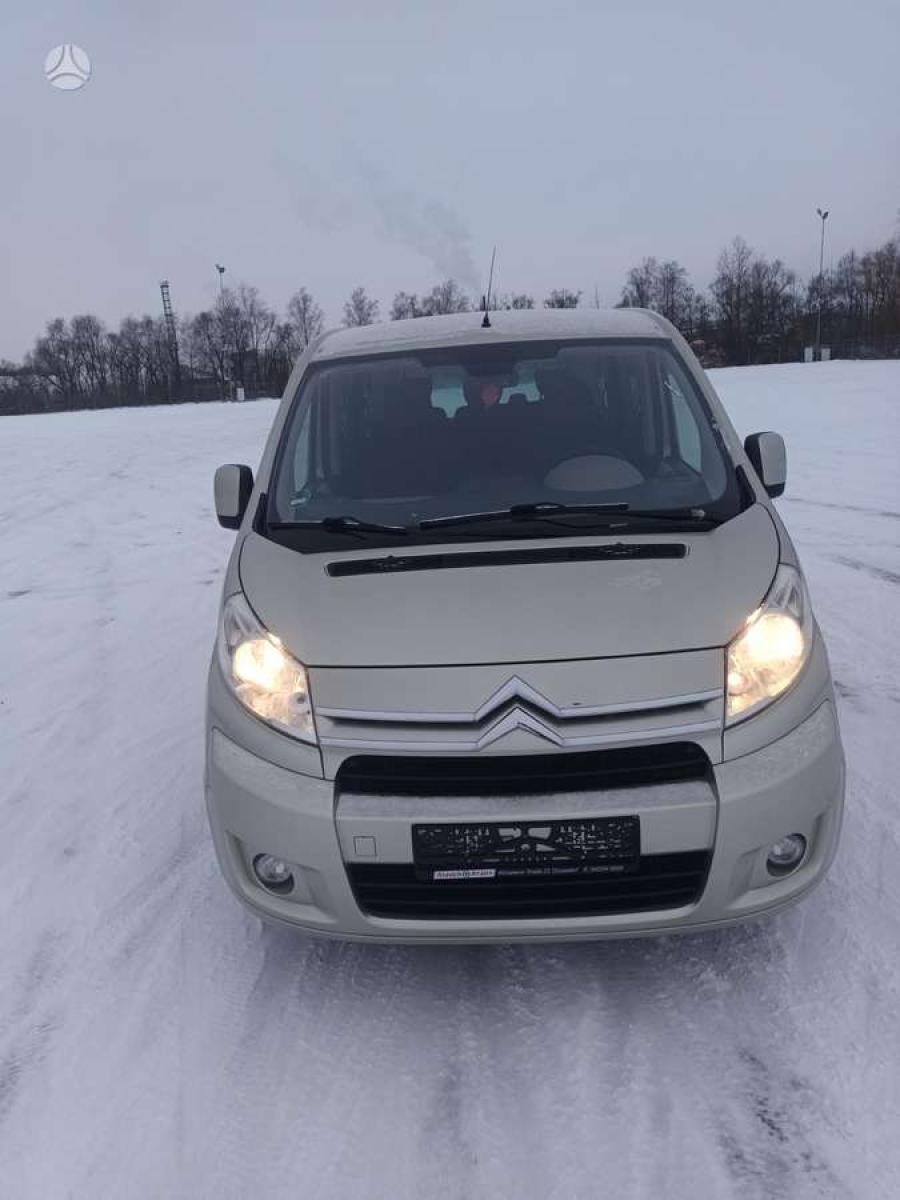 Yellow Citroen Jumpy 2008 in Marijampole, with an engine capacity of 2.00 L and mileage of 270 thousand km for 4450 €, photo 2 on AUTOMOTO.COM.LV