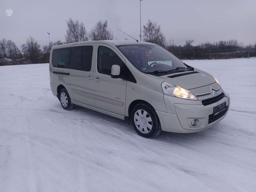 Yellow Citroen Jumpy 2008 in Marijampole, with an engine capacity of 2.00 L and mileage of 270 thousand km for 4450 €, photo 6 on AUTOMOTO.COM.LV