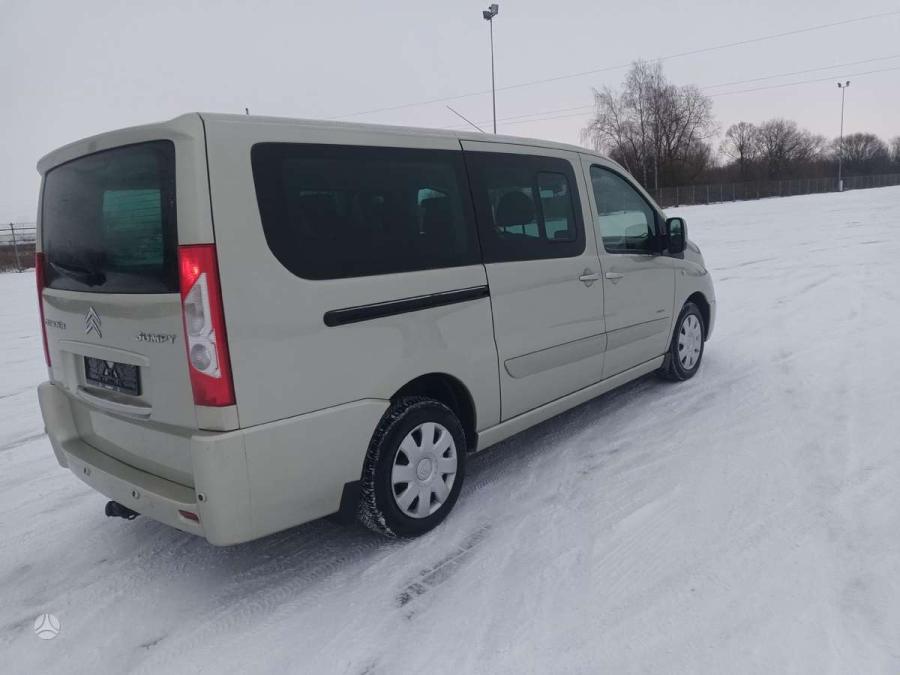 Yellow Citroen Jumpy 2008 in Marijampole, with an engine capacity of 2.00 L and mileage of 270 thousand km for 4450 €, photo 8 on AUTOMOTO.COM.LV