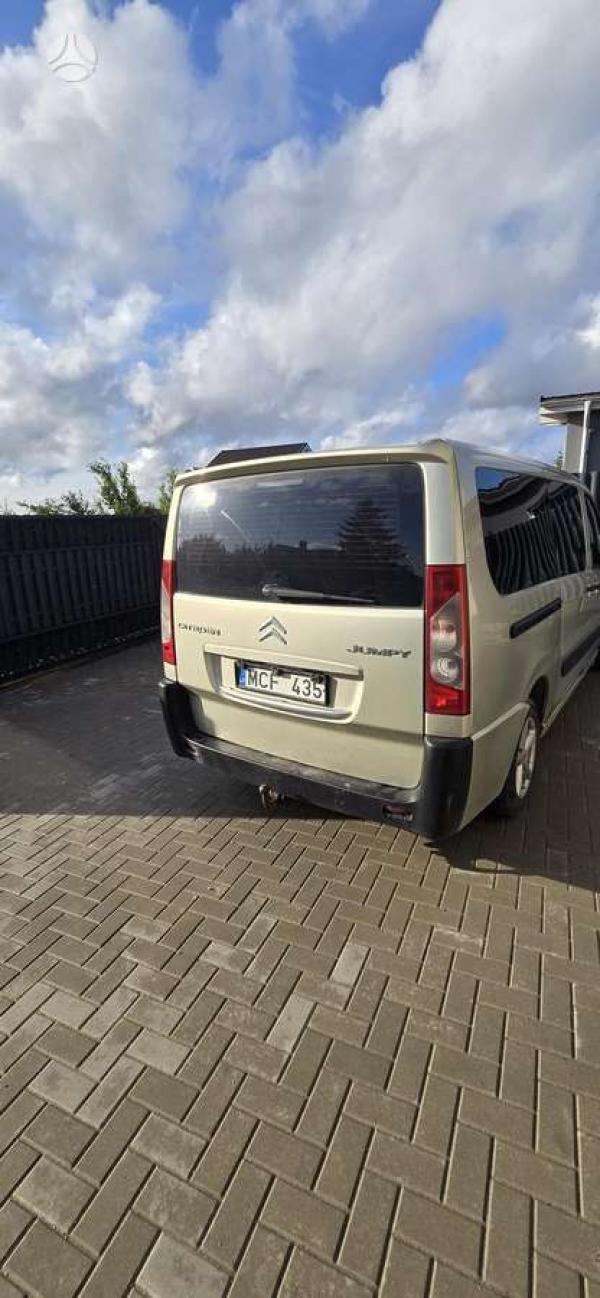 Yellow Citroen Jumpy 2010 in Klaipeda, with an engine capacity of 2.00 L and mileage of 300 thousand km for 2500 €, photo 4 on AUTOMOTO.COM.LV