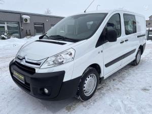Dzeltens Citroen Jumpy 2015 Telšiai, ar dzinēja tilpumu 2.00 L un nobraukumu 209 tūkst. km par 3900 €, foto  vietnē AUTOMOTO.COM.LV