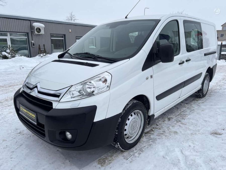 Dzeltens Citroen Jumpy 2015 Telšiai, ar dzinēja tilpumu 2.00 L un nobraukumu 209 tūkst. km par 3900 €, foto 1 vietnē AUTOMOTO.COM.LV