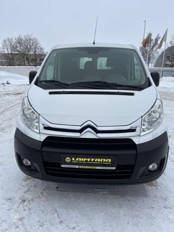 Dzeltens Citroen Jumpy 2015 Telšiai, ar dzinēja tilpumu 2.00 L un nobraukumu 209 tūkst. km par 3900 €, foto 2 vietnē AUTOMOTO.COM.LV