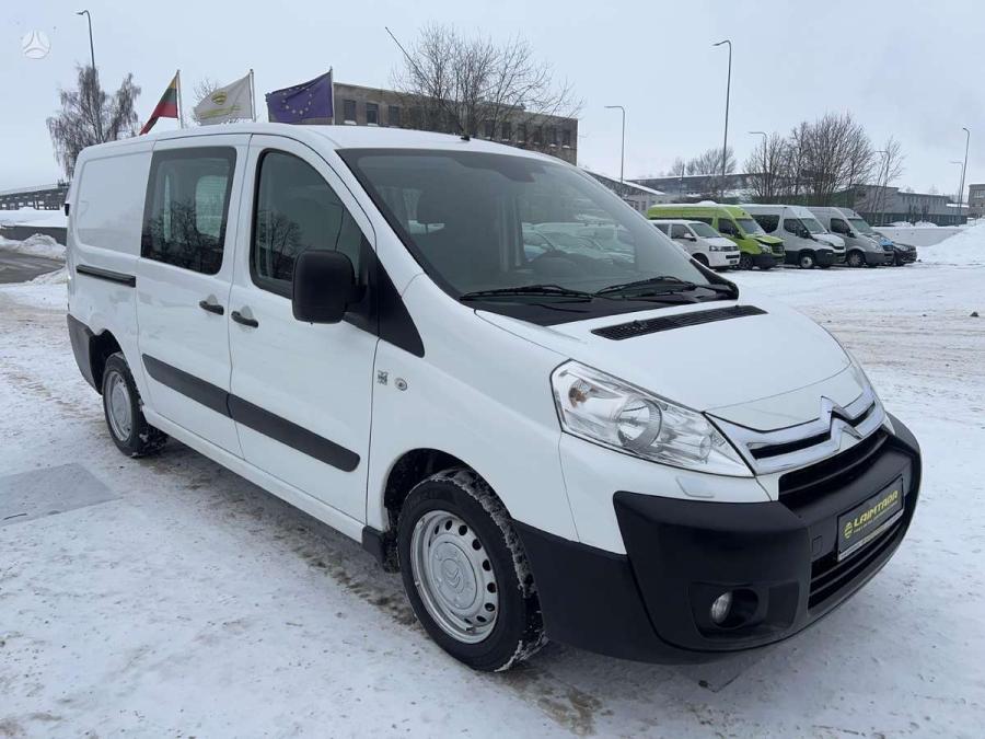 Dzeltens Citroen Jumpy 2015 Telšiai, ar dzinēja tilpumu 2.00 L un nobraukumu 209 tūkst. km par 3900 €, foto 3 vietnē AUTOMOTO.COM.LV