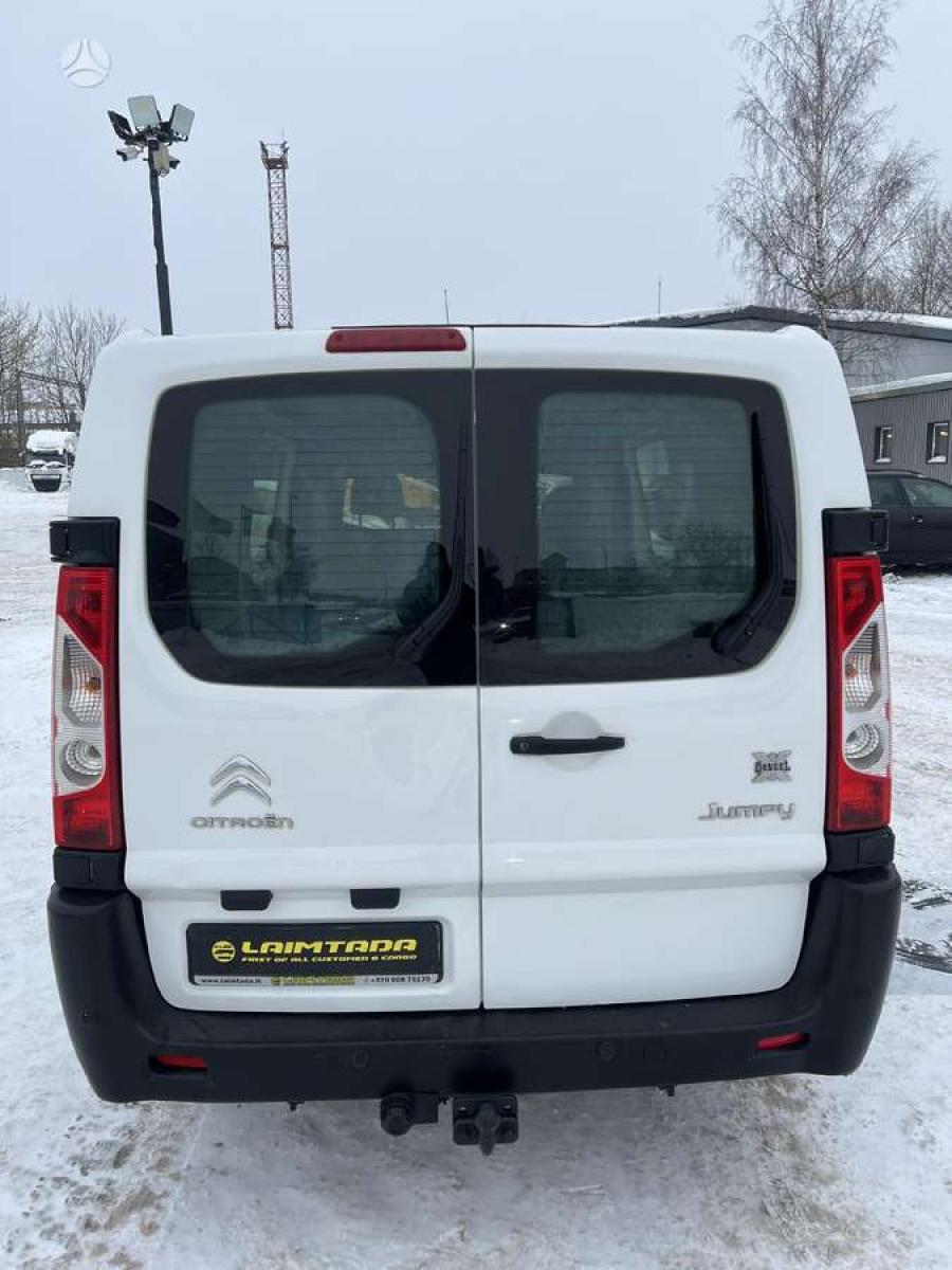 Dzeltens Citroen Jumpy 2015 Telšiai, ar dzinēja tilpumu 2.00 L un nobraukumu 209 tūkst. km par 3900 €, foto 7 vietnē AUTOMOTO.COM.LV