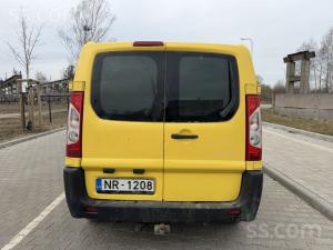 Yellow Citroen Jumpy 2007 in Jelgava, with an engine capacity of 2.00 L and mileage of 280 thousand km for 2900 €, photo 4 on AUTOMOTO.COM.LV