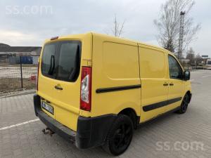 Yellow Citroen Jumpy 2007 in Jelgava, with an engine capacity of 2.00 L and mileage of 280 thousand km for 2900 €, photo 5 on AUTOMOTO.COM.LV