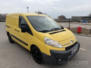 Yellow Citroen Jumpy 2007 in Jelgava, with an engine capacity of 2.00 L and mileage of 280 thousand km for 2900 €, photo 6 on AUTOMOTO.COM.LV