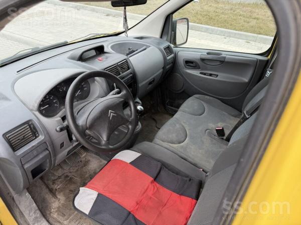 Dzeltens Citroen Jumpy 2007 Jelgava, ar dzinēja tilpumu 2.00 L un nobraukumu 280 tūkst. km par 2900 €, foto 8 vietnē AUTOMOTO.COM.LV