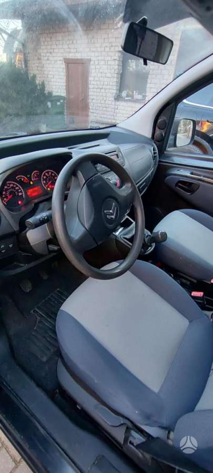 Melns Citroen Nemo 2013 Klaipėda, ar dzinēja tilpumu 1.30 L un nobraukumu 188 tūkst. km par 2949 €, foto 12 vietnē AUTOMOTO.COM.LV