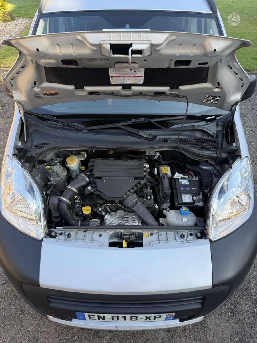 Grey Citroen Nemo 2017 in Kaunas, with an engine capacity of 1.30 L and mileage of 132 thousand km for 3600 €, photo 9 on AUTOMOTO.COM.LV