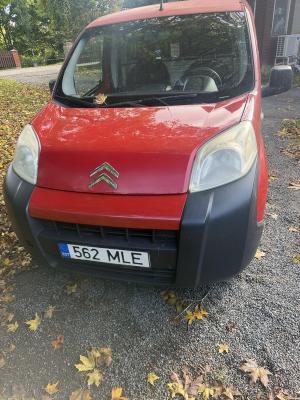 Red Citroen Nemo 2008 in Keila, with an engine capacity of 1.40 L and mileage of 367 thousand km for 1550 €, photo 8 on AUTOMOTO.COM.LV