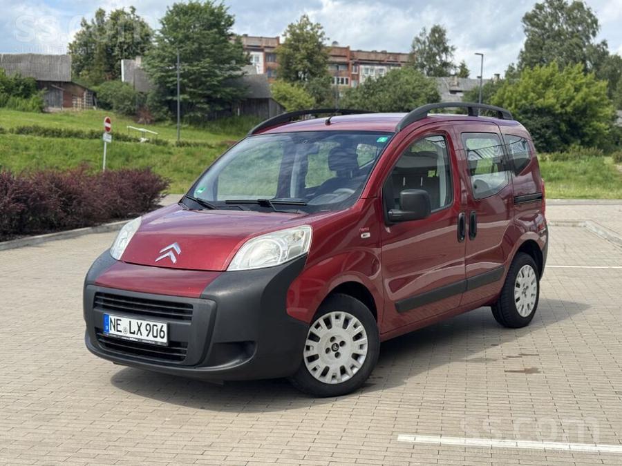 Sarkans Citroen Nemo 2010 Rēzekne, ar dzinēja tilpumu 1.40 L un nobraukumu 240 tūkst. km par 2990 €, foto 1 vietnē AUTOMOTO.COM.LV