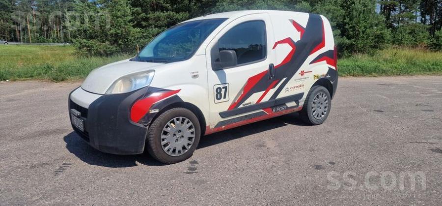 White Citroen Nemo 2011 in Riga, with an engine capacity of 1.30 L and mileage of 314 thousand km for 605 €, photo 1 on AUTOMOTO.COM.LV