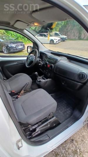 White Citroen Nemo 2014 in Riga, with an engine capacity of 1.30 L and mileage of 160 thousand km for 2200 €, photo 8 on AUTOMOTO.COM.LV