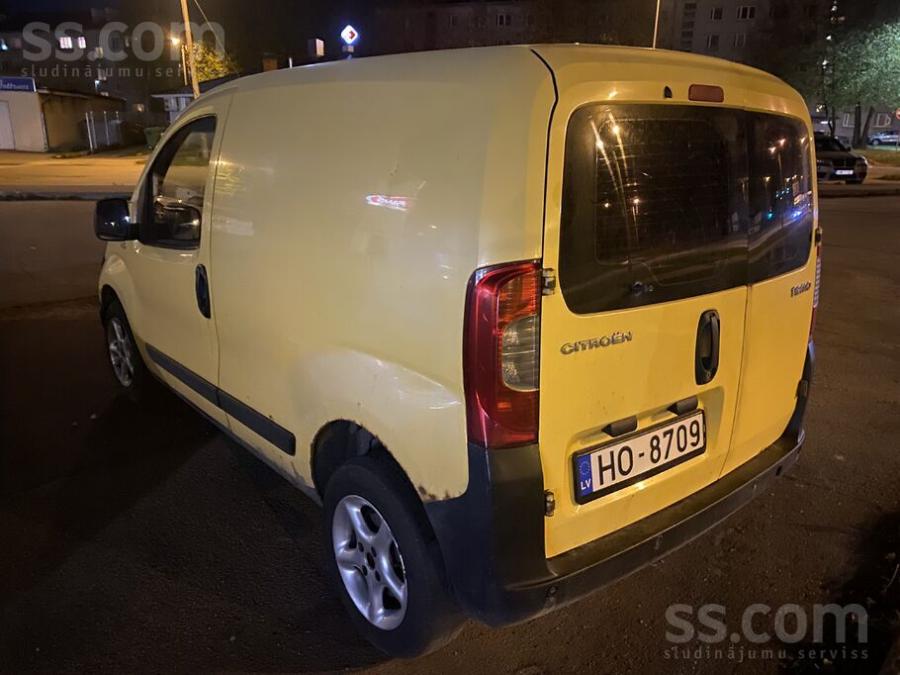 Dzeltens Citroen Nemo 2008 Bauska, ar dzinēja tilpumu 1.40 L un nobraukumu 0 tūkst. km par 850 €, foto 1 vietnē AUTOMOTO.COM.LV