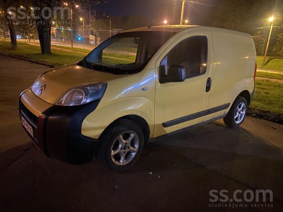Dzeltens Citroen Nemo 2008 Bauska, ar dzinēja tilpumu 1.40 L un nobraukumu 0 tūkst. km par 850 €, foto 5 vietnē AUTOMOTO.COM.LV