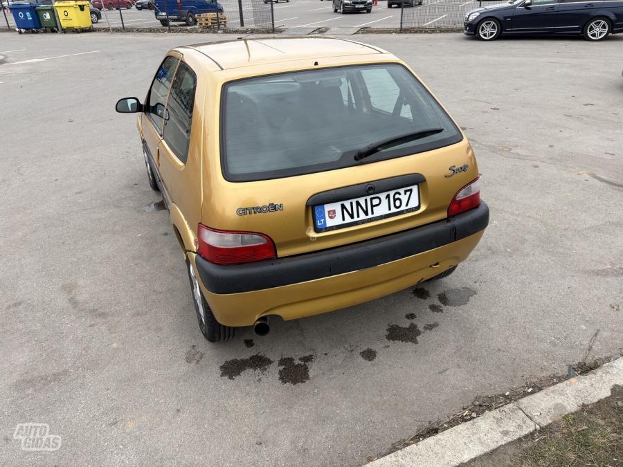 Citroen Saxo 2002 in Kaunas, with an engine capacity of 1.10 L and mileage of 84 thousand km for 1000 €, photo 5 on AUTOMOTO.COM.LV