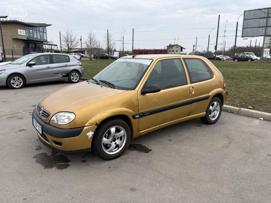 Citroen Saxo 2002 in Kaunas, with an engine capacity of 1.10 L and mileage of 84 thousand km for 1000 €, photo 8 on AUTOMOTO.COM.LV