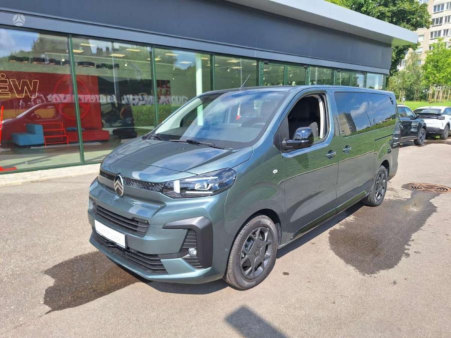 Zaļš Citroen space-tourer 2026 Viļņa, ar dzinēja tilpumu 2.18 L un nobraukumu 10 tūkst. km par 43510 €, foto 1 vietnē AUTOMOTO.COM.LV